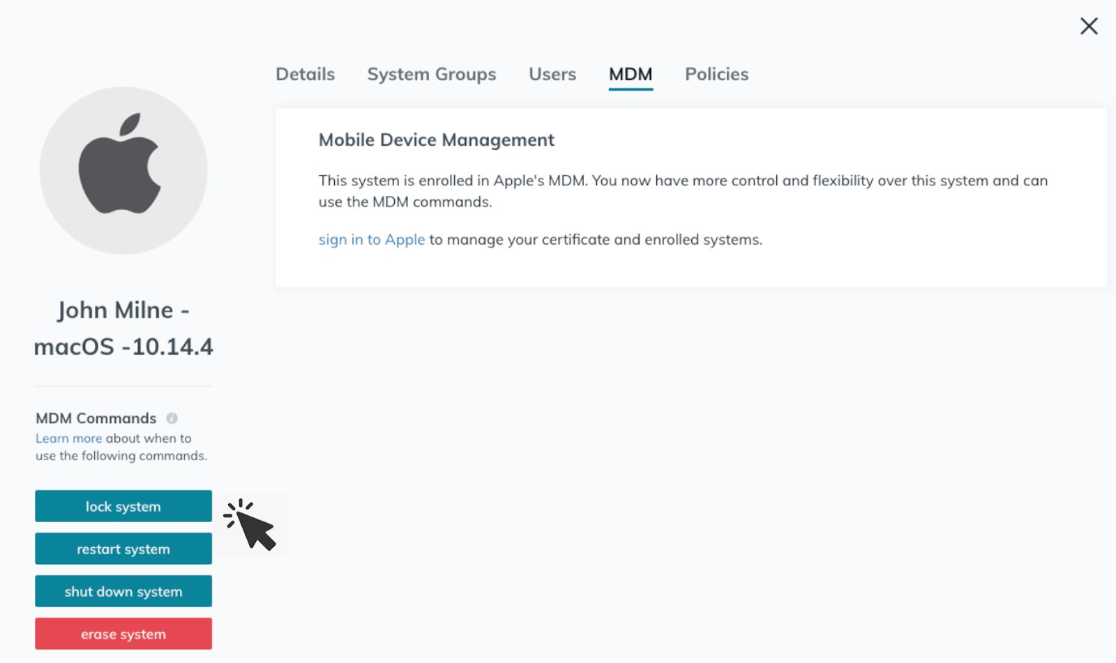 With Apple Mdm In Jumpcloud Remote Security Happens In Clicks