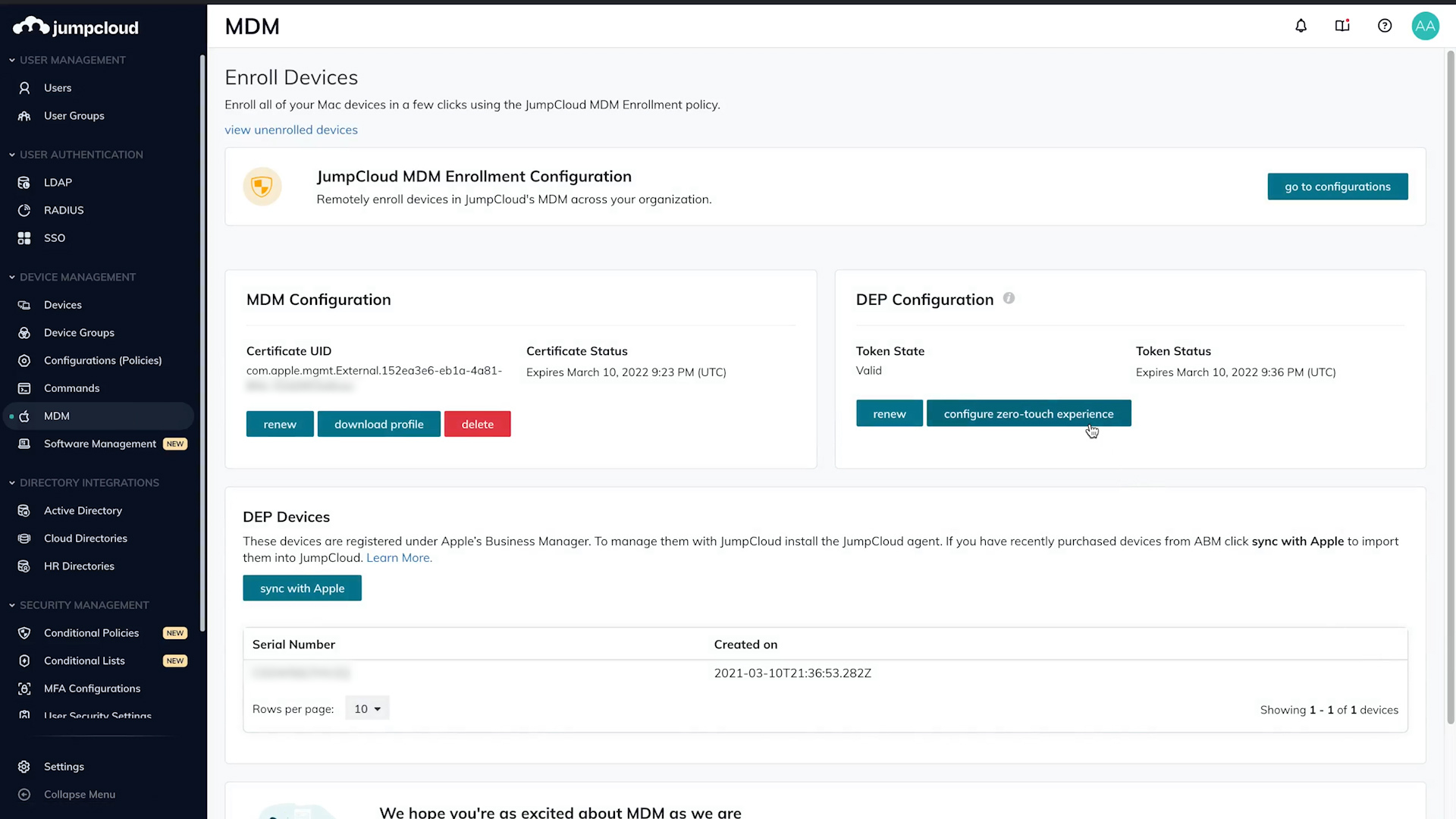 JumpCloud Onboarding Adds Zero-Touch Enrollment to Cloud Directory