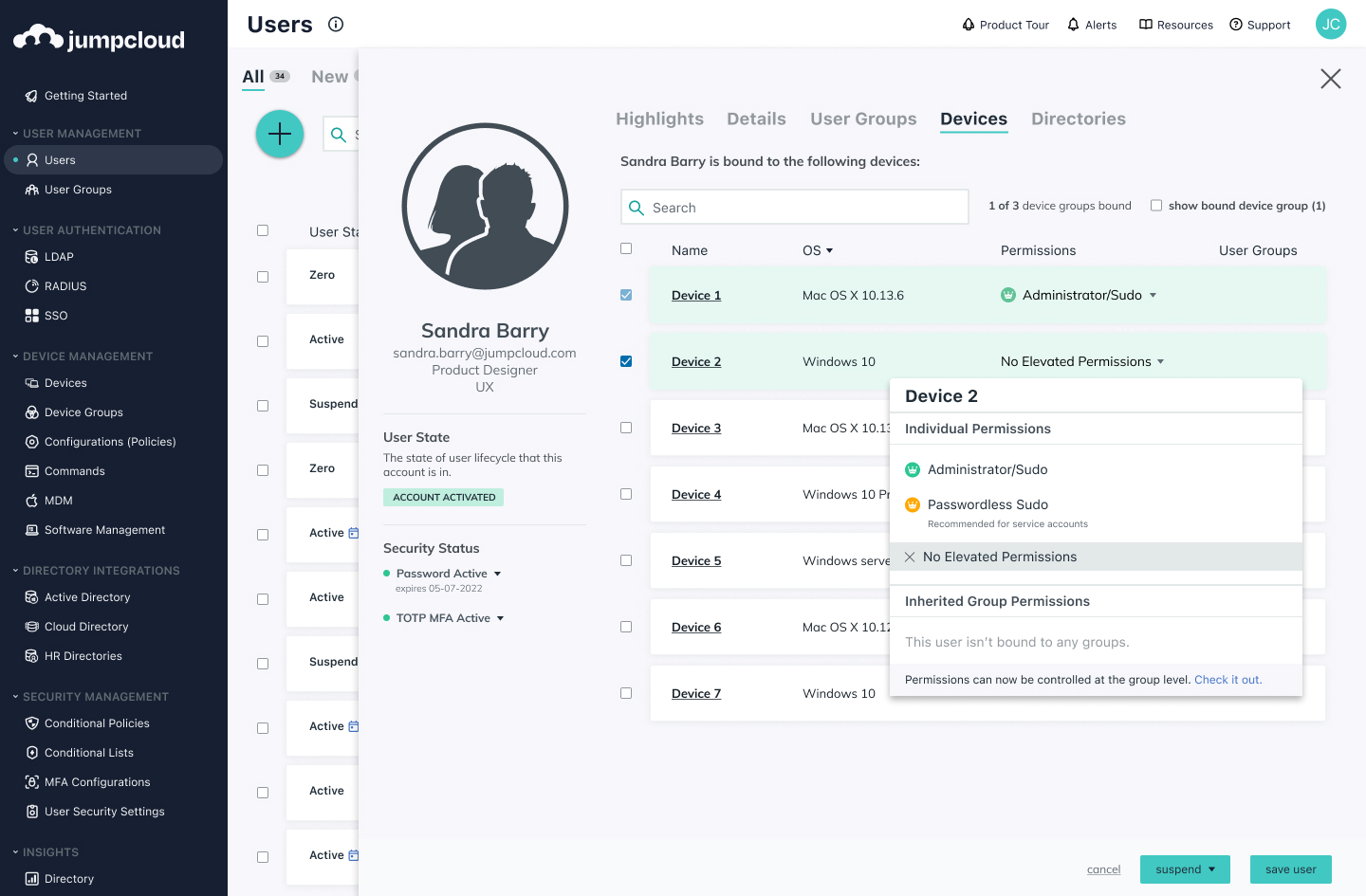 Best Practices: Migrate Permissions from User to Group - JumpCloud
