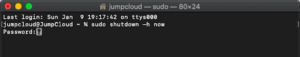 How to Logoff, Restart, or Shutdown macOS Remotely- JumpCloud