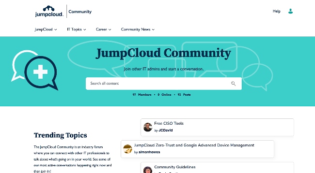 JumpCloud Launches New Community for IT Admins