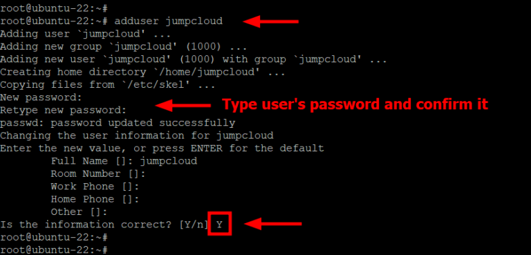 Create New Sudo User, Manage Access on Ubuntu 22.04 - JumpCloud