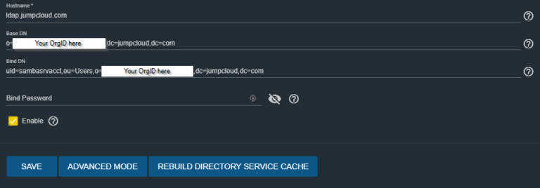 Configure FreeNAS to Use Cloud LDAP - JumpCloud
