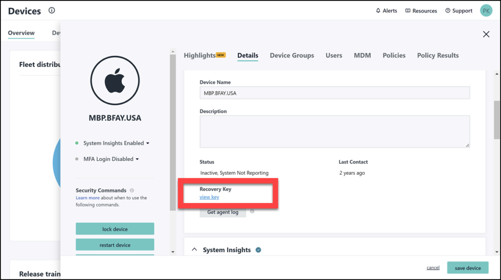 Recover a Password Using FileVault Recovery Key - JumpCloud Recover a Password Using FileVault Recovery Key - JumpCloud