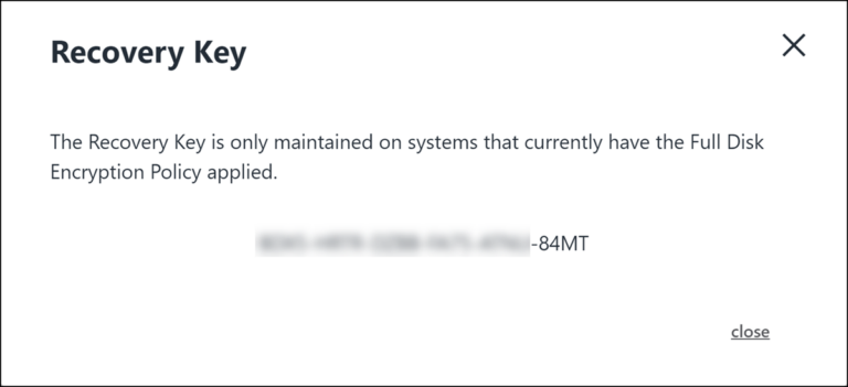 Recover a Password Using FileVault Recovery Key - JumpCloud
