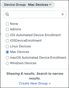 Change a Default Device Group for Apple Devices - JumpCloud