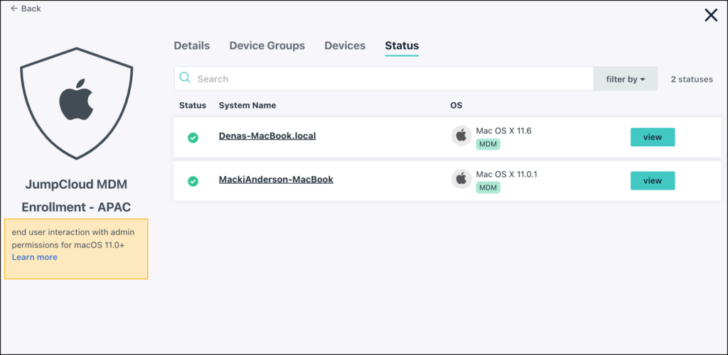 Create a Policy - JumpCloud