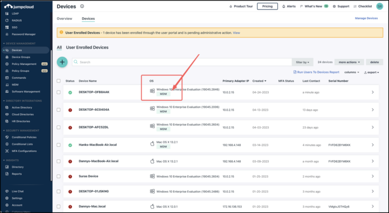 Get Started: Windows MDM - JumpCloud