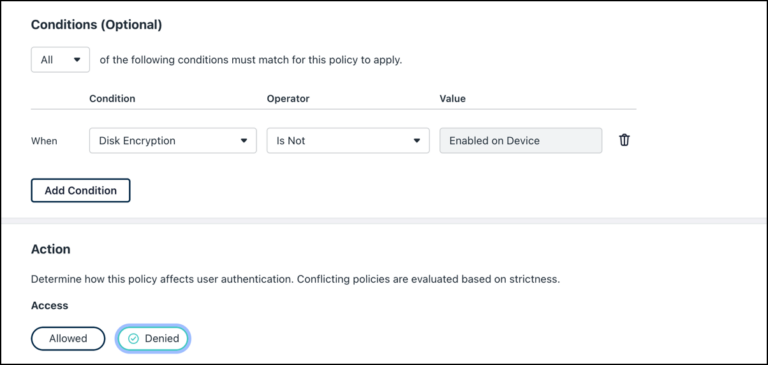 Configure a Conditional Access Policy - JumpCloud