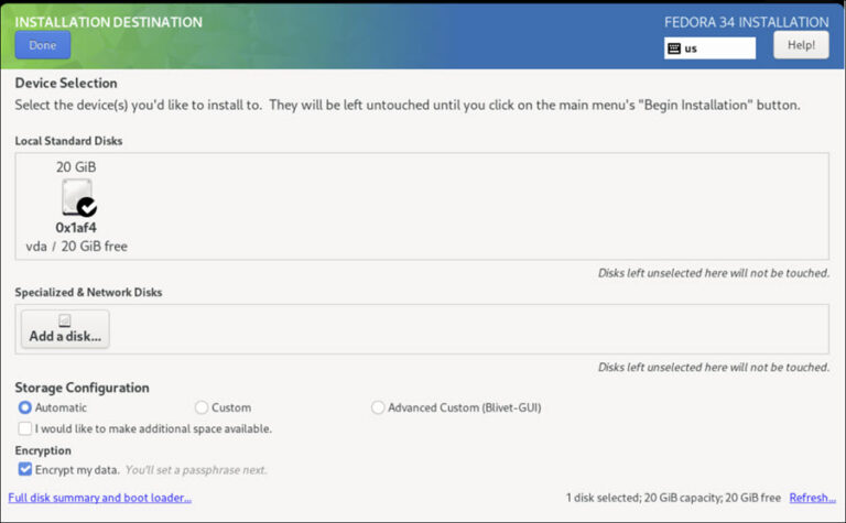 Configure Data Encryption for Linux Devices - JumpCloud
