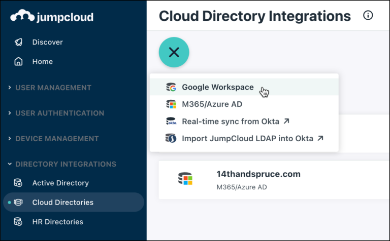 Google Workspace Directory Sync - JumpCloud