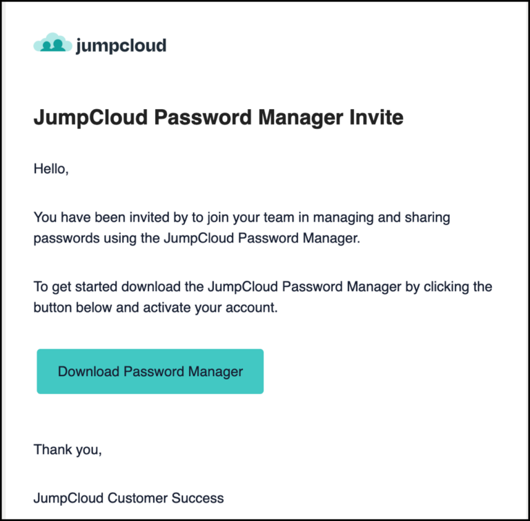 Enroll in JumpCloud Password Manager: End User - JumpCloud