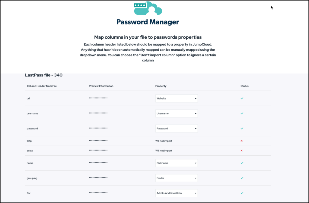 JumpCloud Password Manager Import Tool - JumpCloud