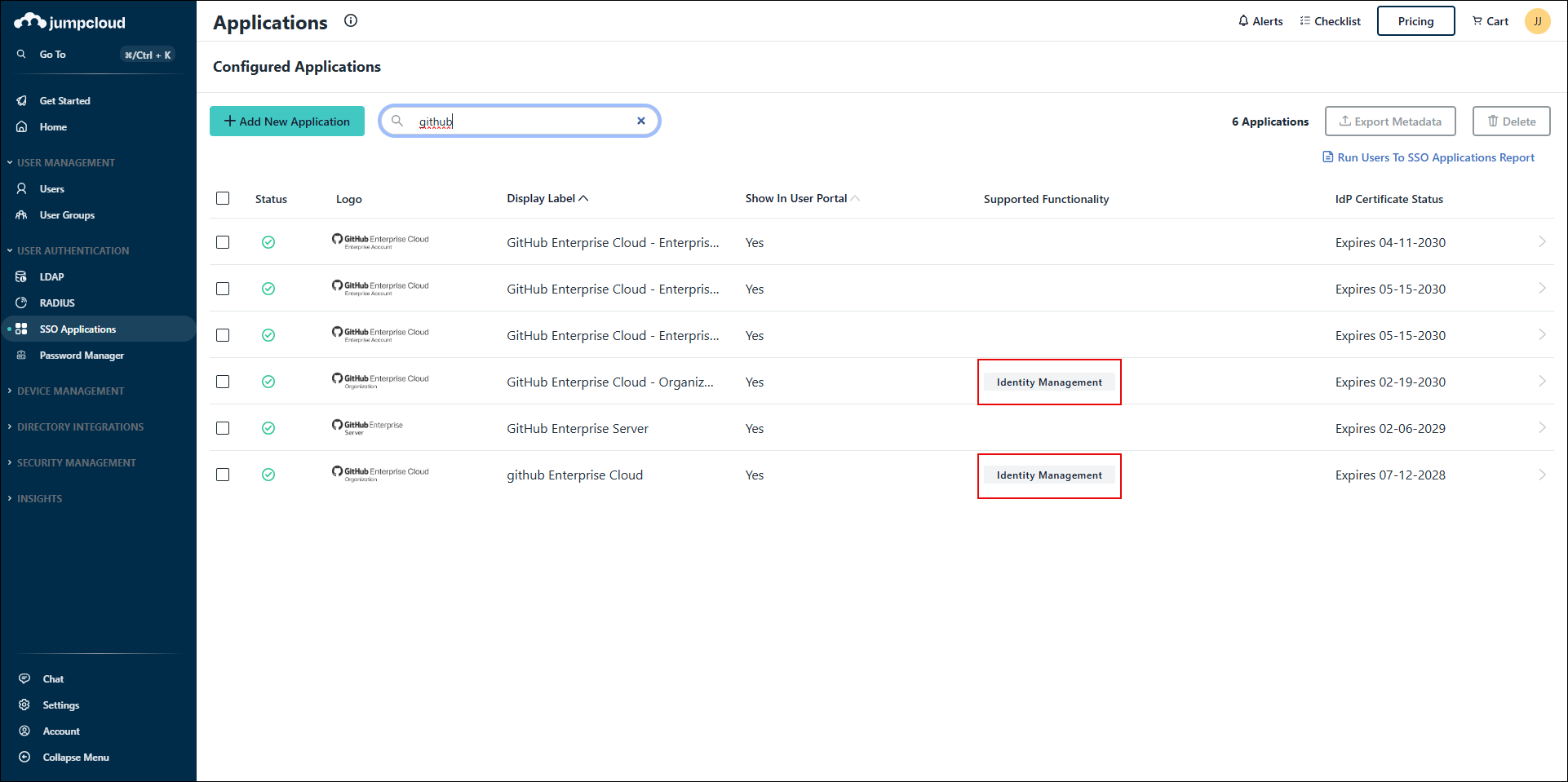 Get Started: SCIM Identity Management - JumpCloud