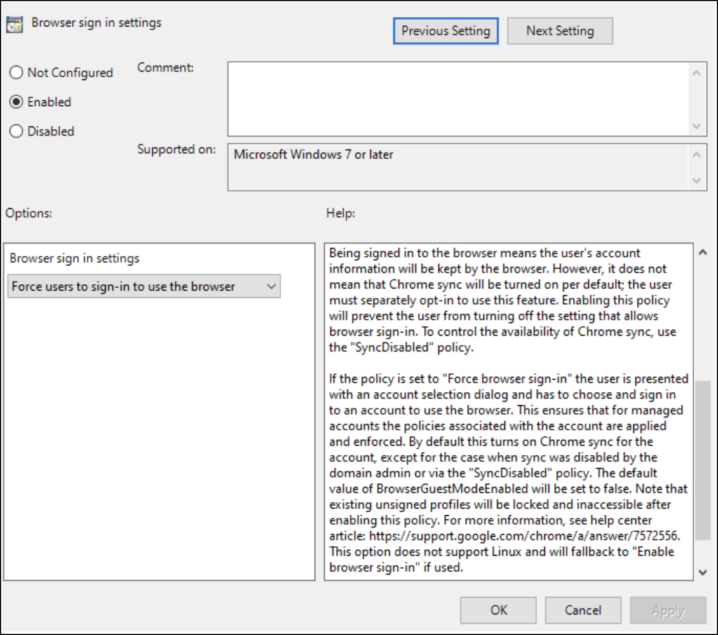 Chrome Enterprise Policy Commands - JumpCloud