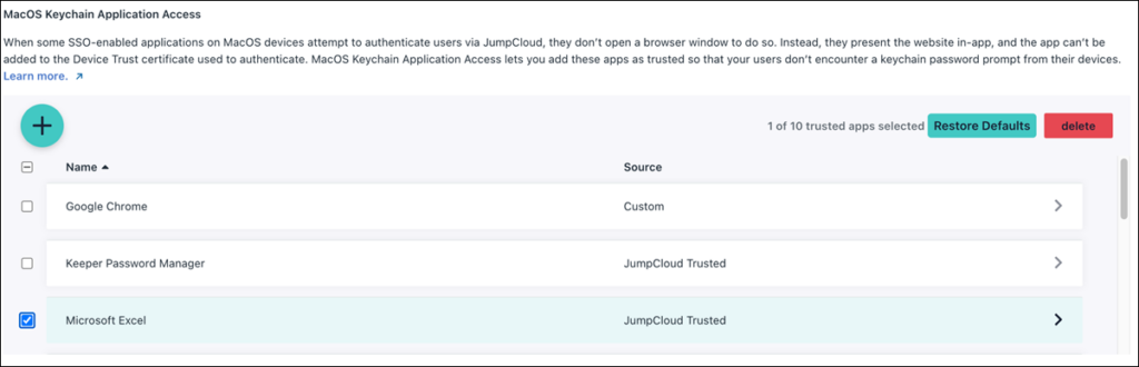 Understand Mac Keychain Access - JumpCloud