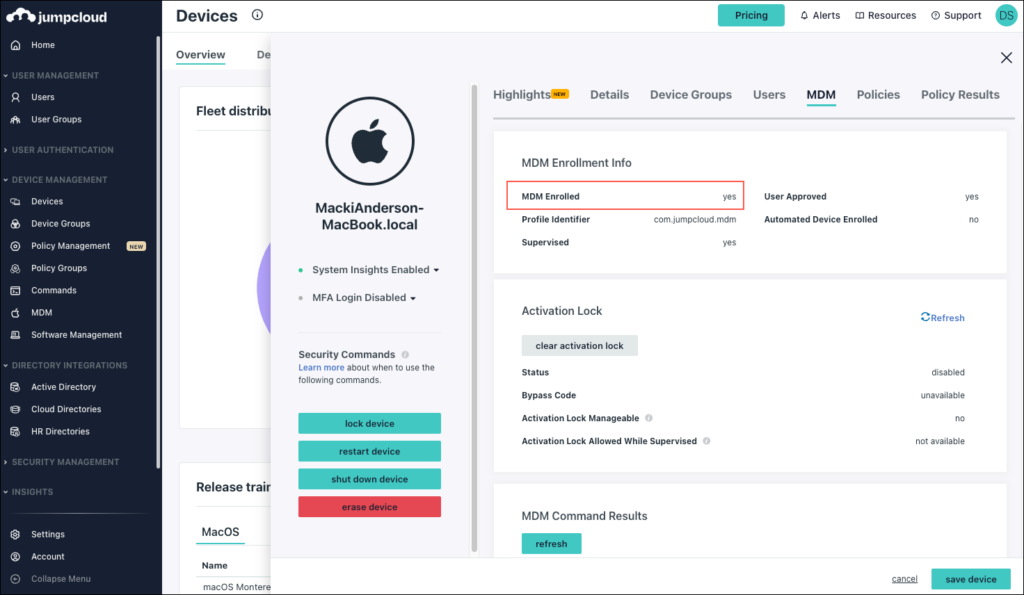 Mdm Commands Jumpcloud