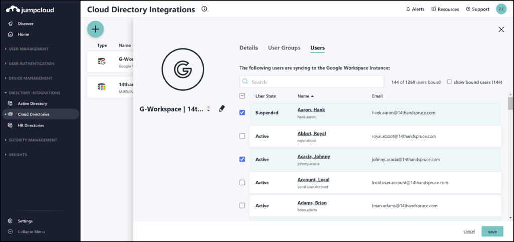 Get Started: Directory Integrations - JumpCloud