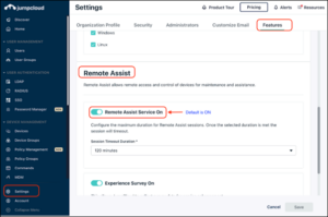 Get Started: Remote Assist - JumpCloud