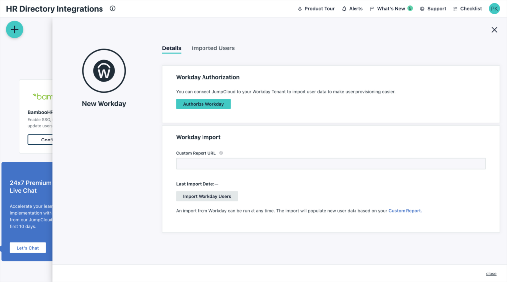 Integrate with Workday - JumpCloud