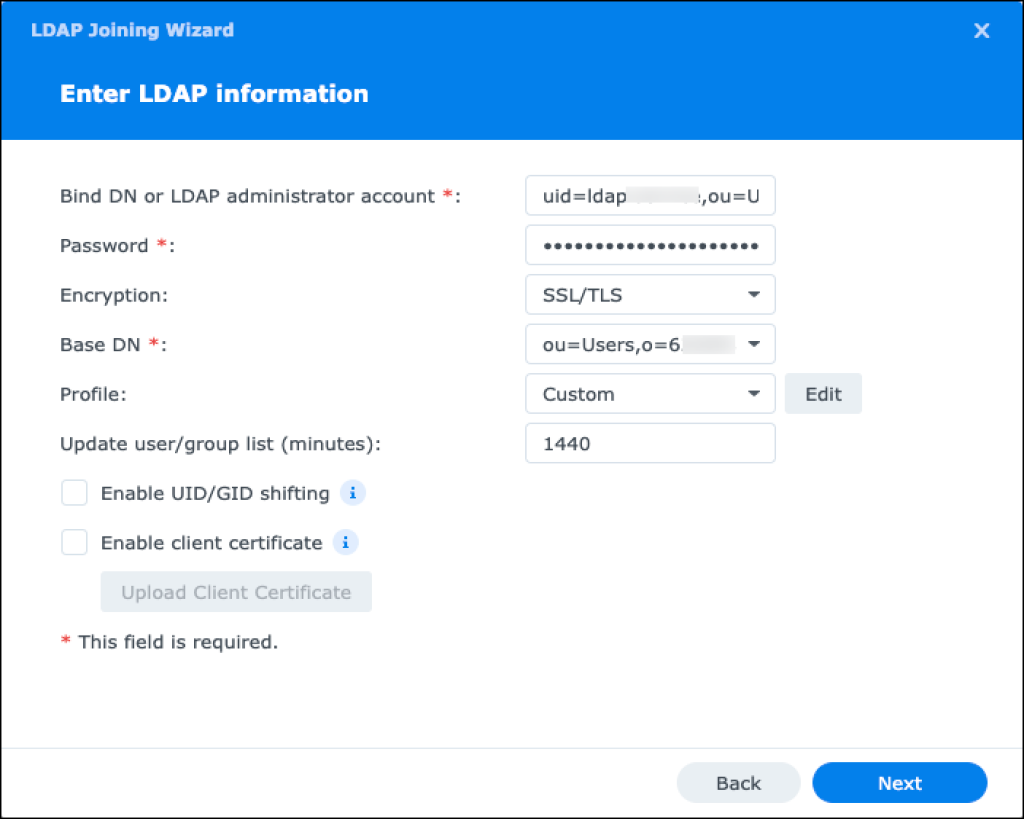 Configure Synology NAS (DSM 7.x) to Use Cloud LDAP - JumpCloud