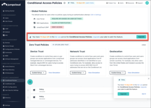 Get Started: Feature Trials - JumpCloud