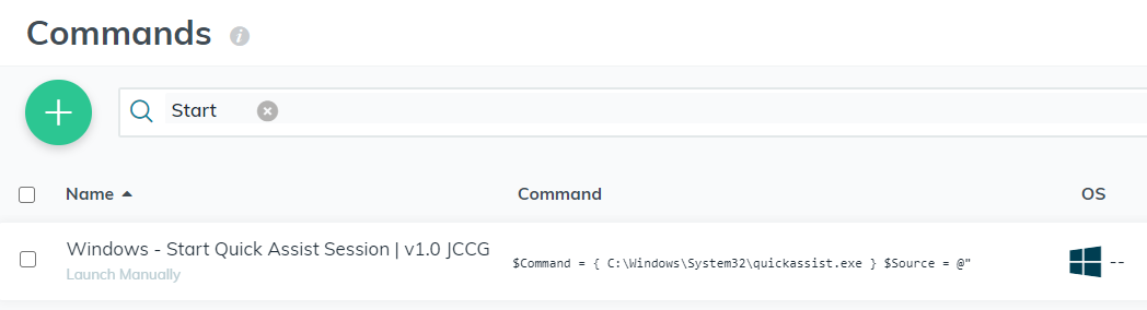 Windows 10 Quick Assist Command - JumpCloud
