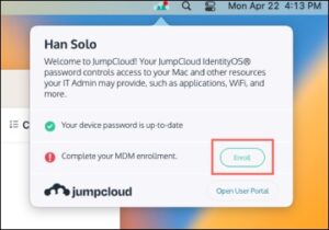 Create a Mac MDM Enrollment Policy - JumpCloud