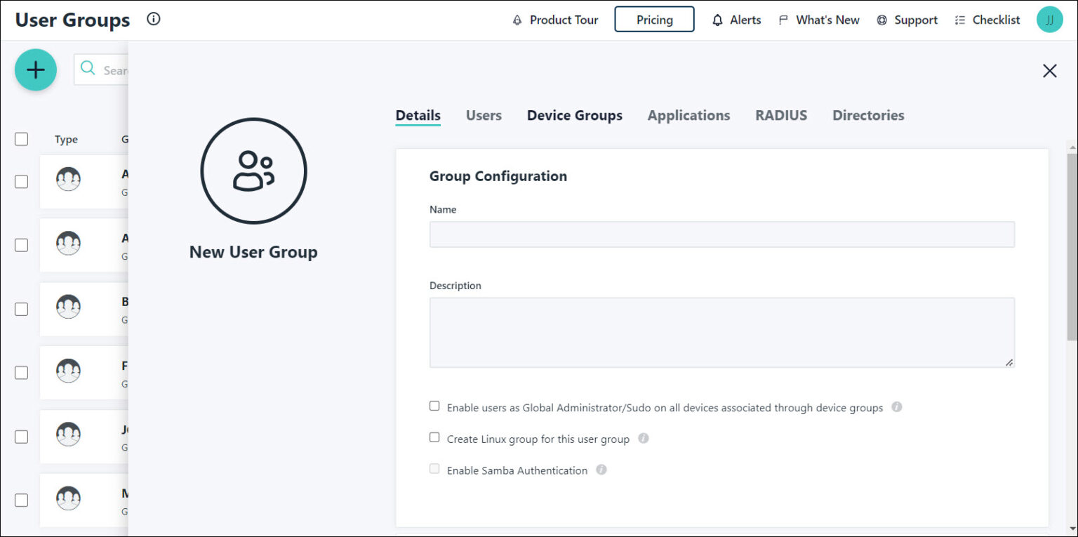 Get Started: User Groups - JumpCloud
