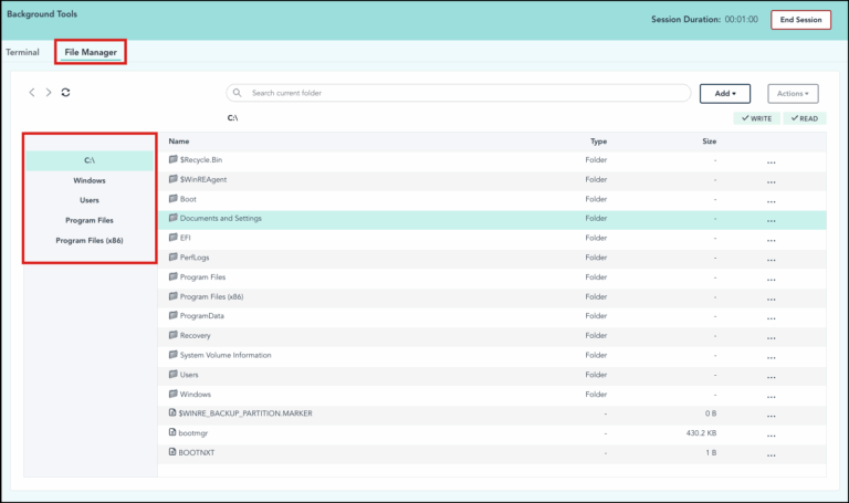 Get Started: Background Tools and Remote File Manager - JumpCloud