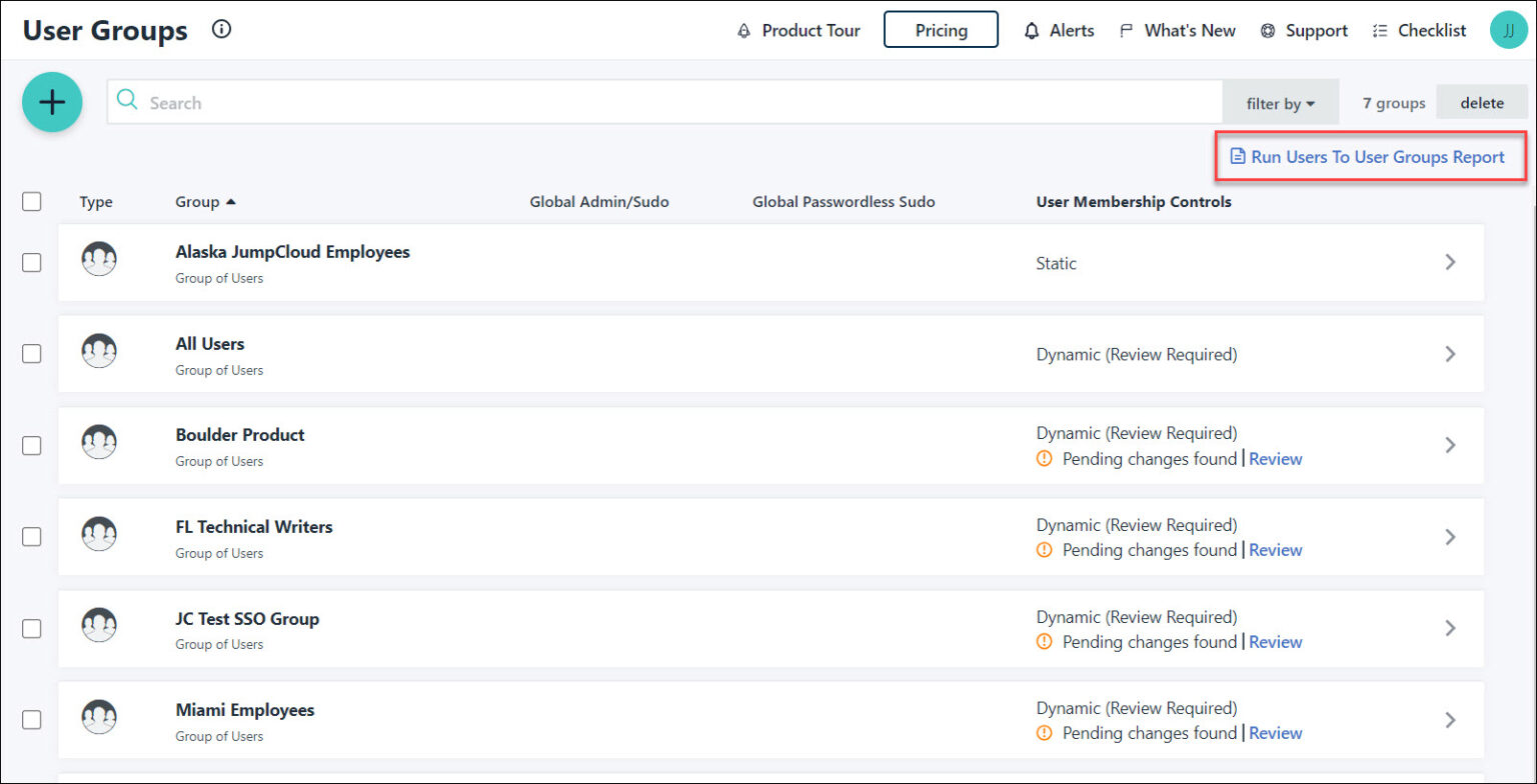 Get Started: User Groups - JumpCloud