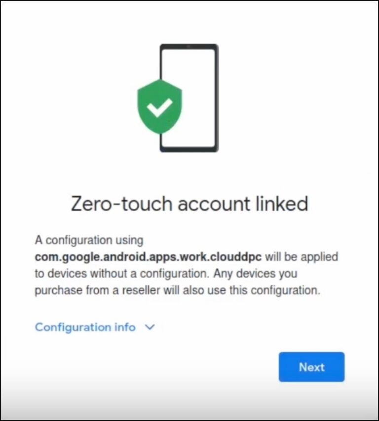 How to Configure Zero-Touch Enrollment for Android