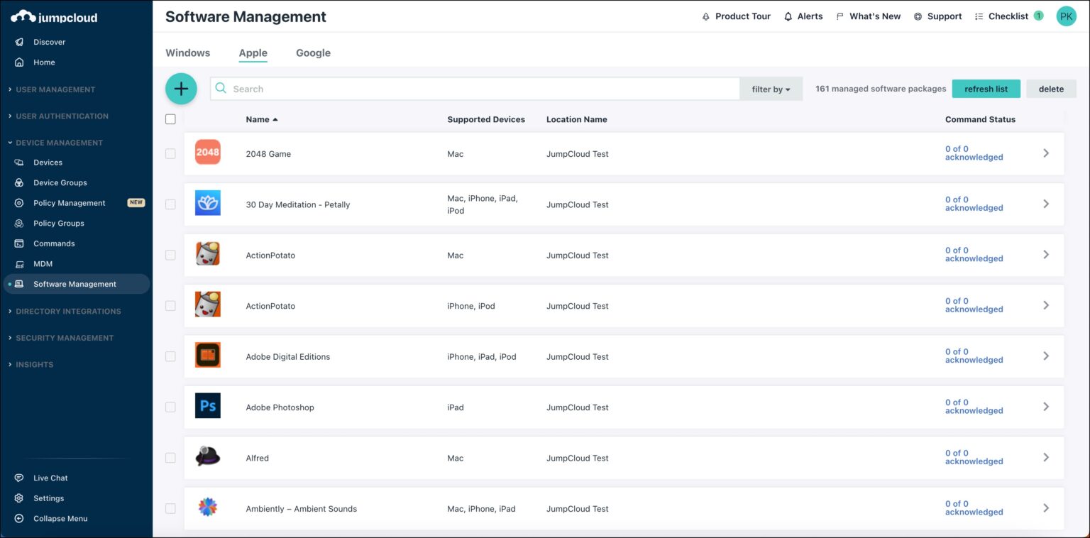 Manage Software with JumpCloud Private Repository - JumpCloud