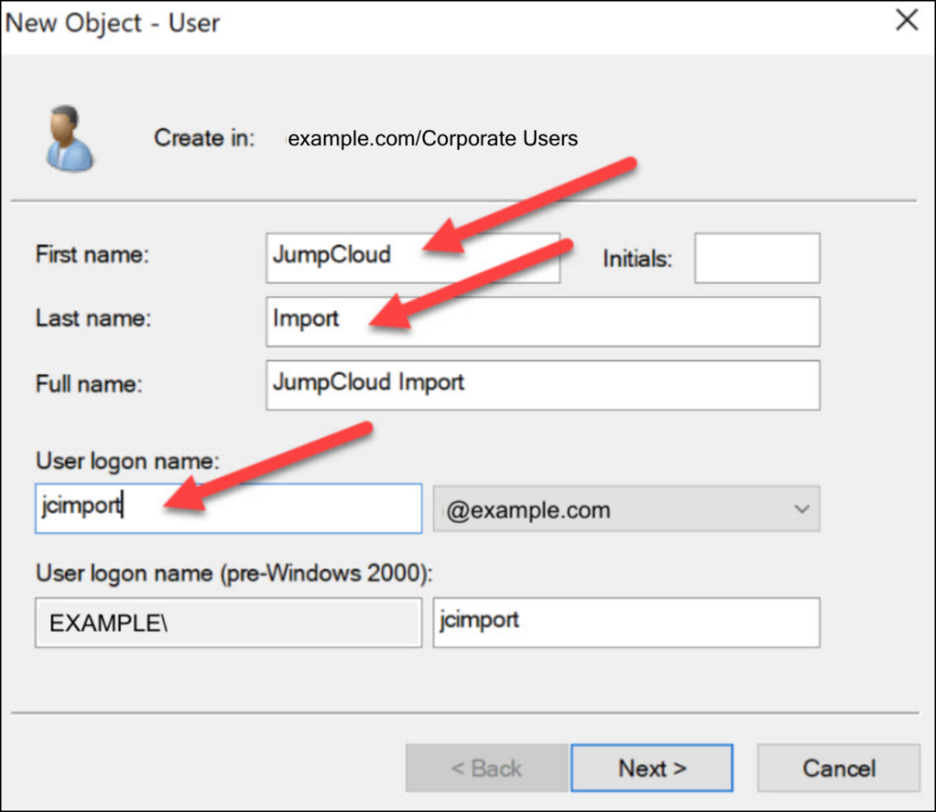Configure ADI: Manage users, groups, & passwords in JumpCloud and AD