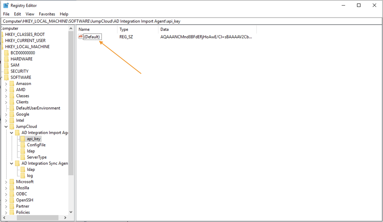 Rotate the Active Directory Import (ADI) API Key - JumpCloud