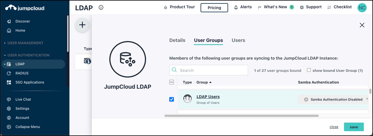 Configure Jenkins To Use Cloud Ldap Jumpcloud 