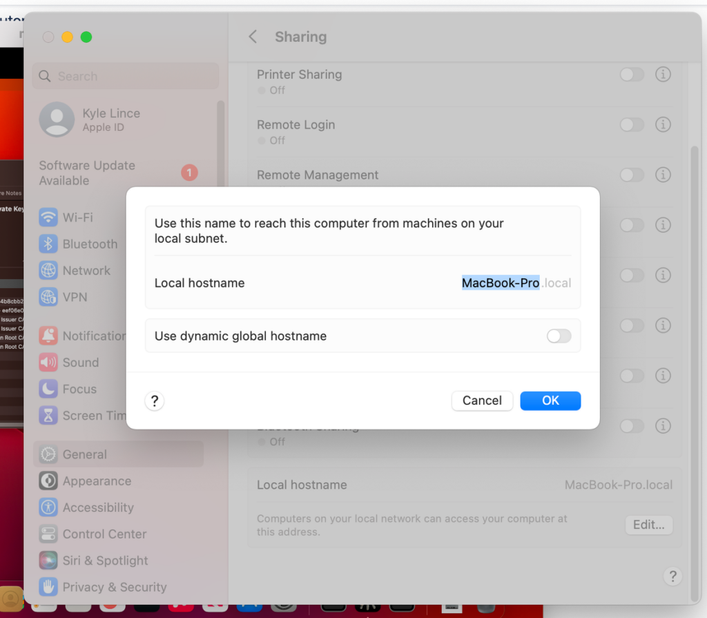 Change Hostname for macOS Devices - JumpCloud