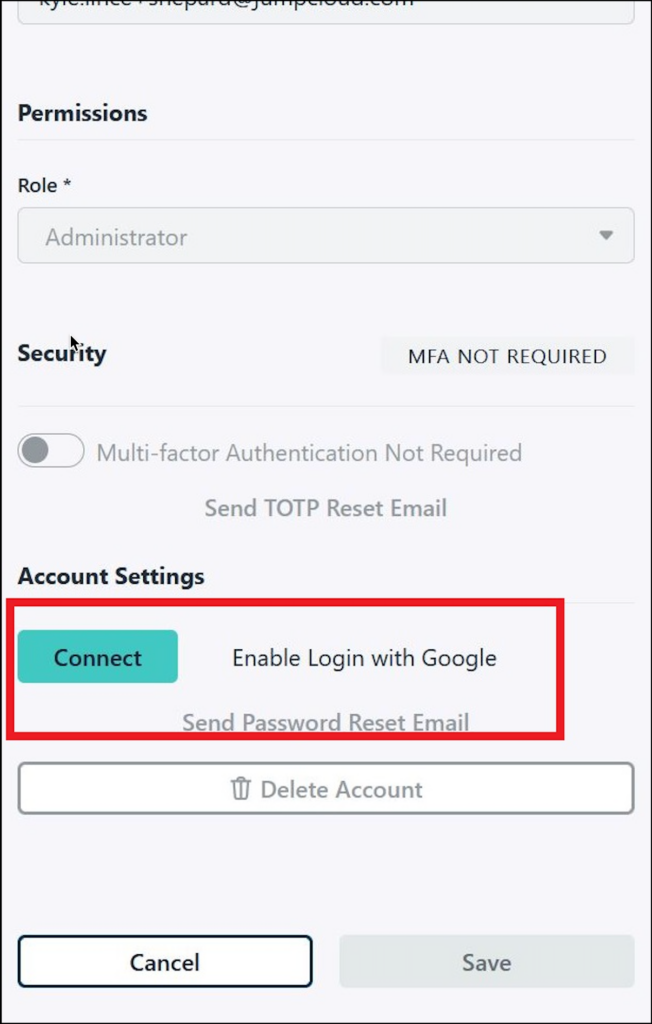Enable JumpCloud Admins to Sign In with GWS - JumpCloud