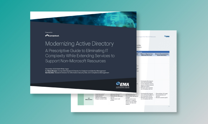 Modernizing Active Directory: Third-Party Research Report - JumpCloud
