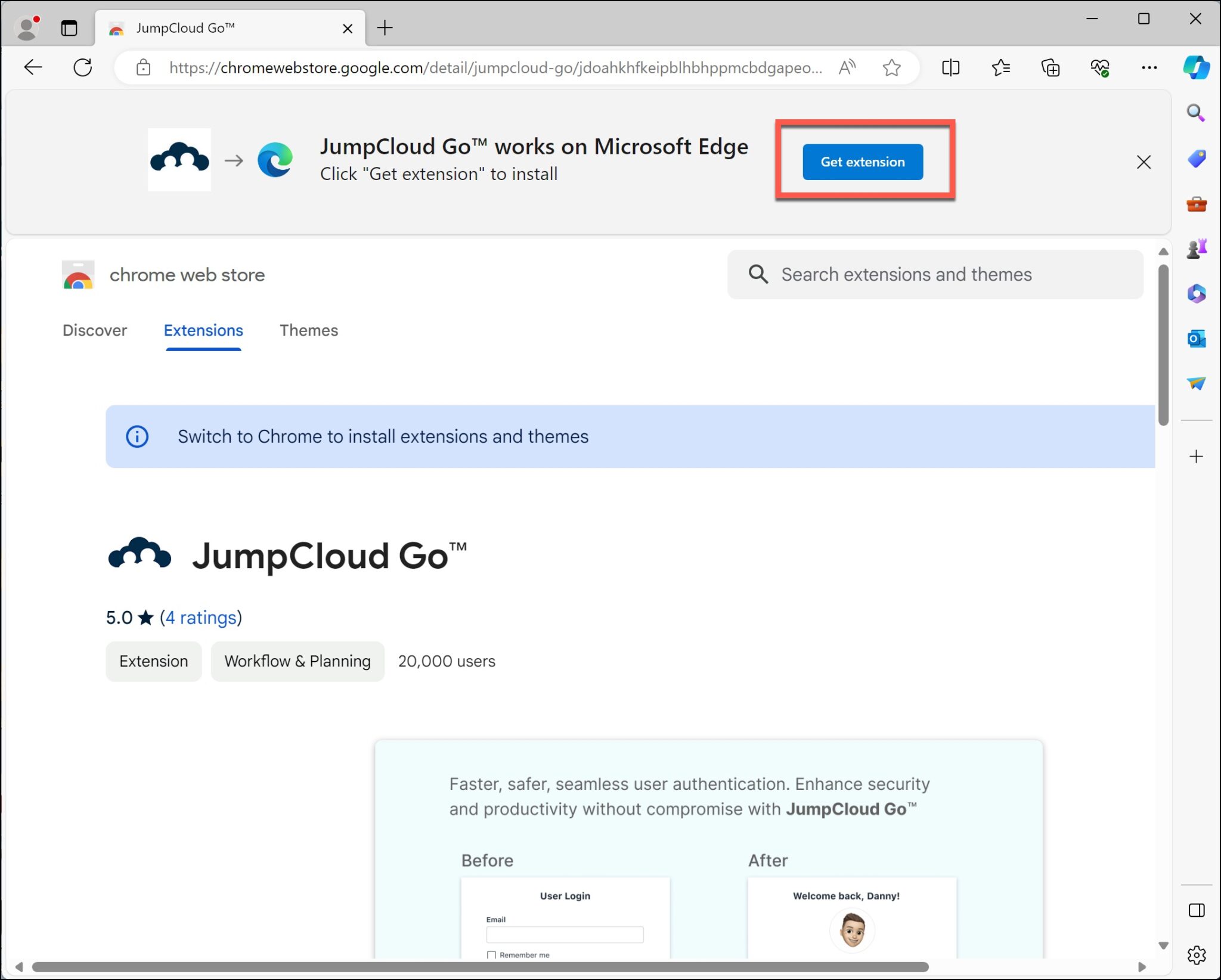 Use JumpCloud Go™ - JumpCloud