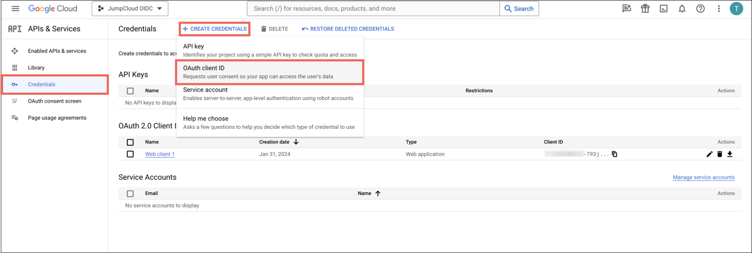 Configure Google Workspace as an Identity Provider - JumpCloud