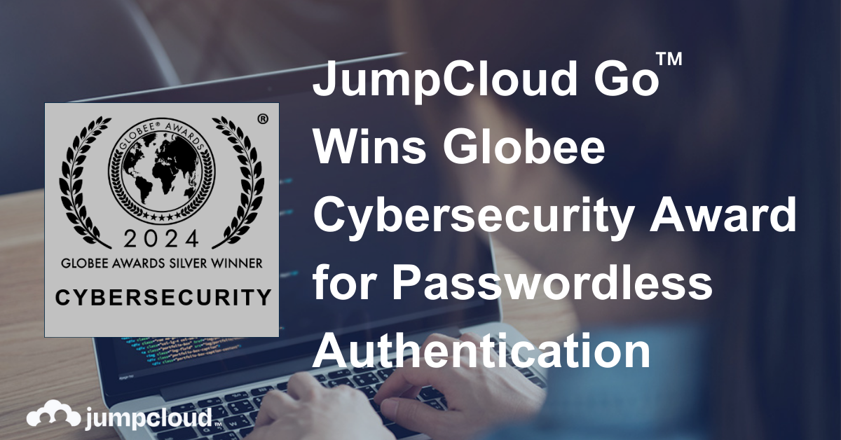 JumpCloud Go Wins Globee Cybersecurity Award