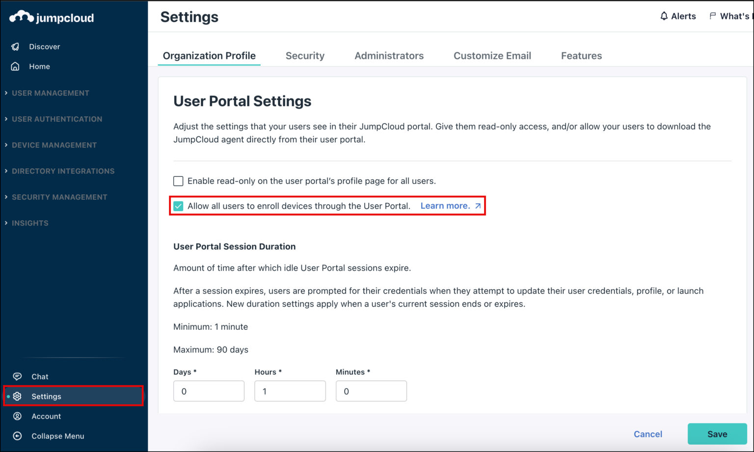 Enable Users to Install the JumpCloud Agent - JumpCloud