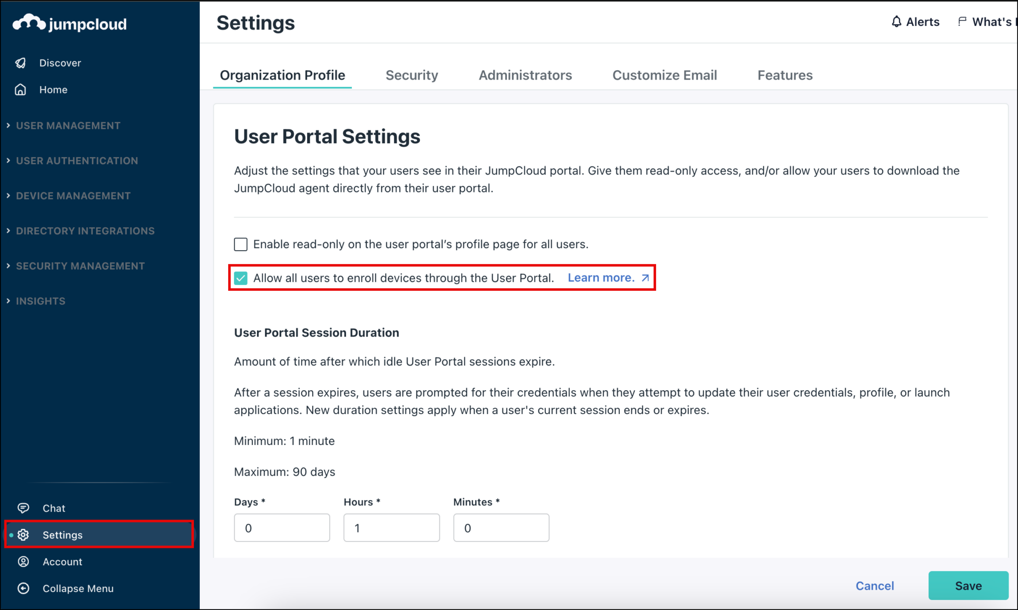 Enable Users to Install the JumpCloud Agent - JumpCloud