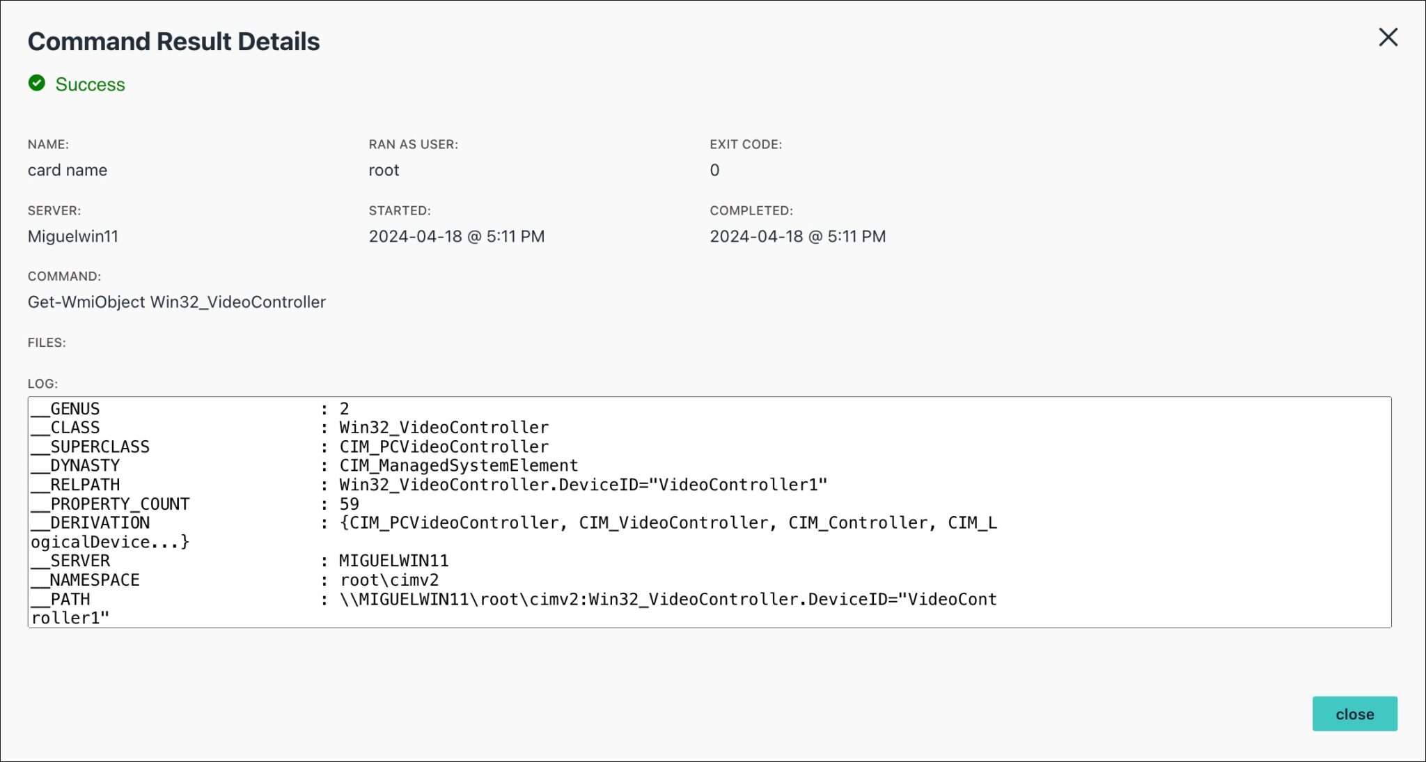 View Windows Graphics Card Info Using Commands - JumpCloud