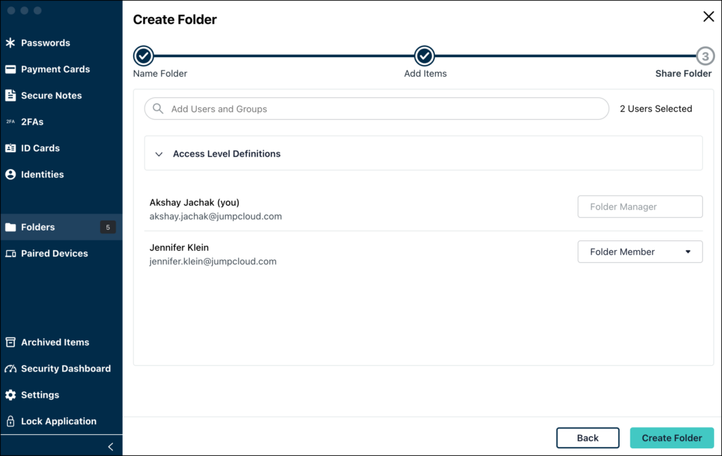 JumpCloud Password Manager Desktop App - JumpCloud