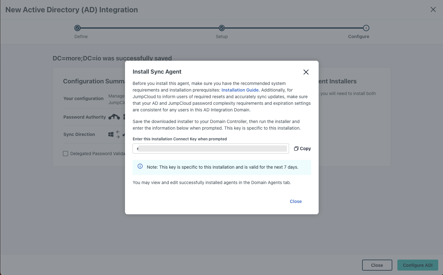 Configure ADI: Manage users, groups, and passwords in AD and JumpCloud