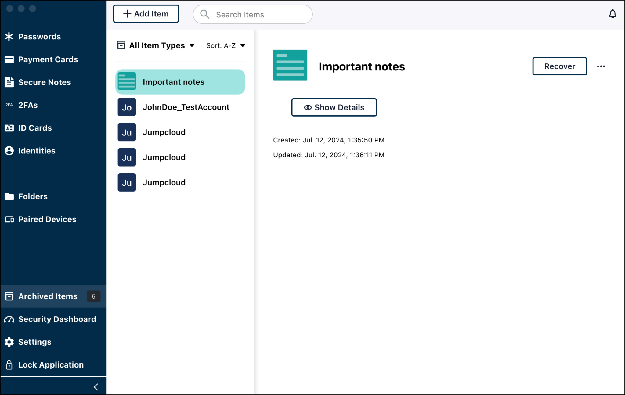 JumpCloud Password Manager Desktop App - JumpCloud
