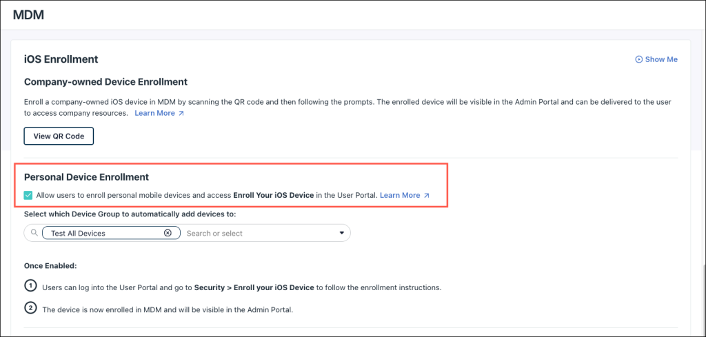 Configure Account-Driven Enrollment - JumpCloud