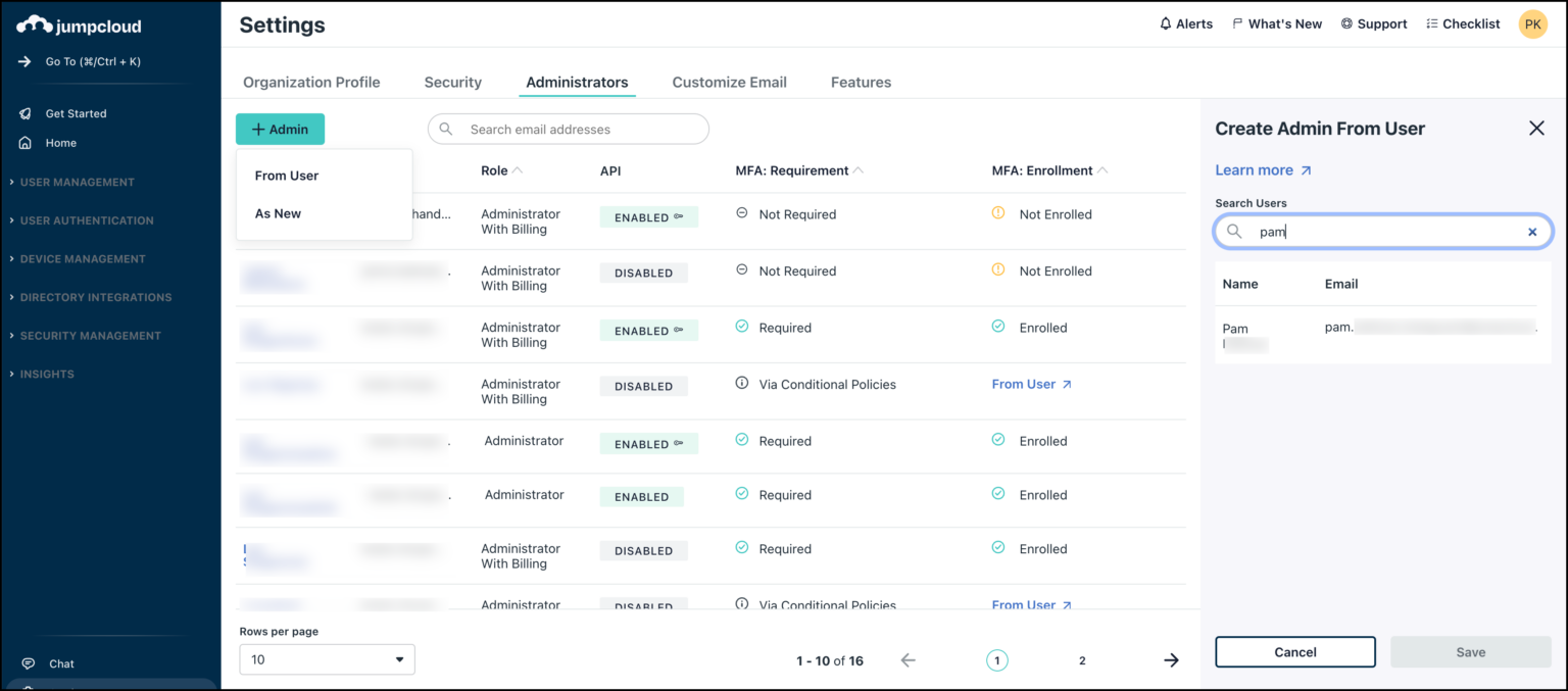 Secure Admin Portal Logins with Advanced MFA Options - JumpCloud